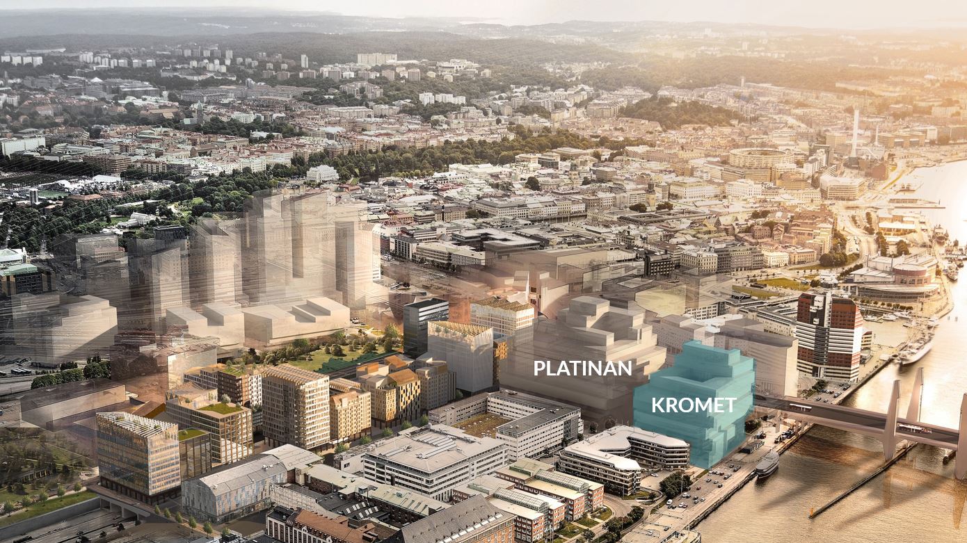 Kaj 16 - nästa byggsten i Lilla Bommenområdet utvecklas av Vasakronan